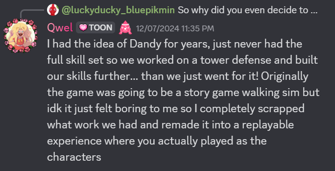 Just found some more info on the 2022 "Dandy" game | Fandom