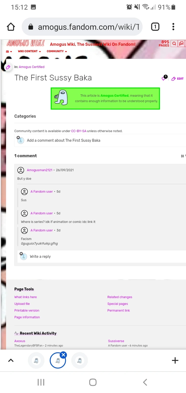 Discuss Everything About Amogus Wiki | Fandom