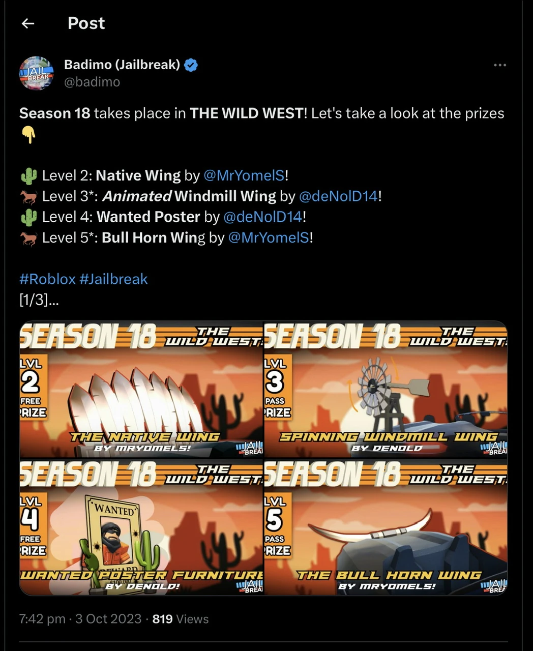 Season 18 prizes are here | Fandom