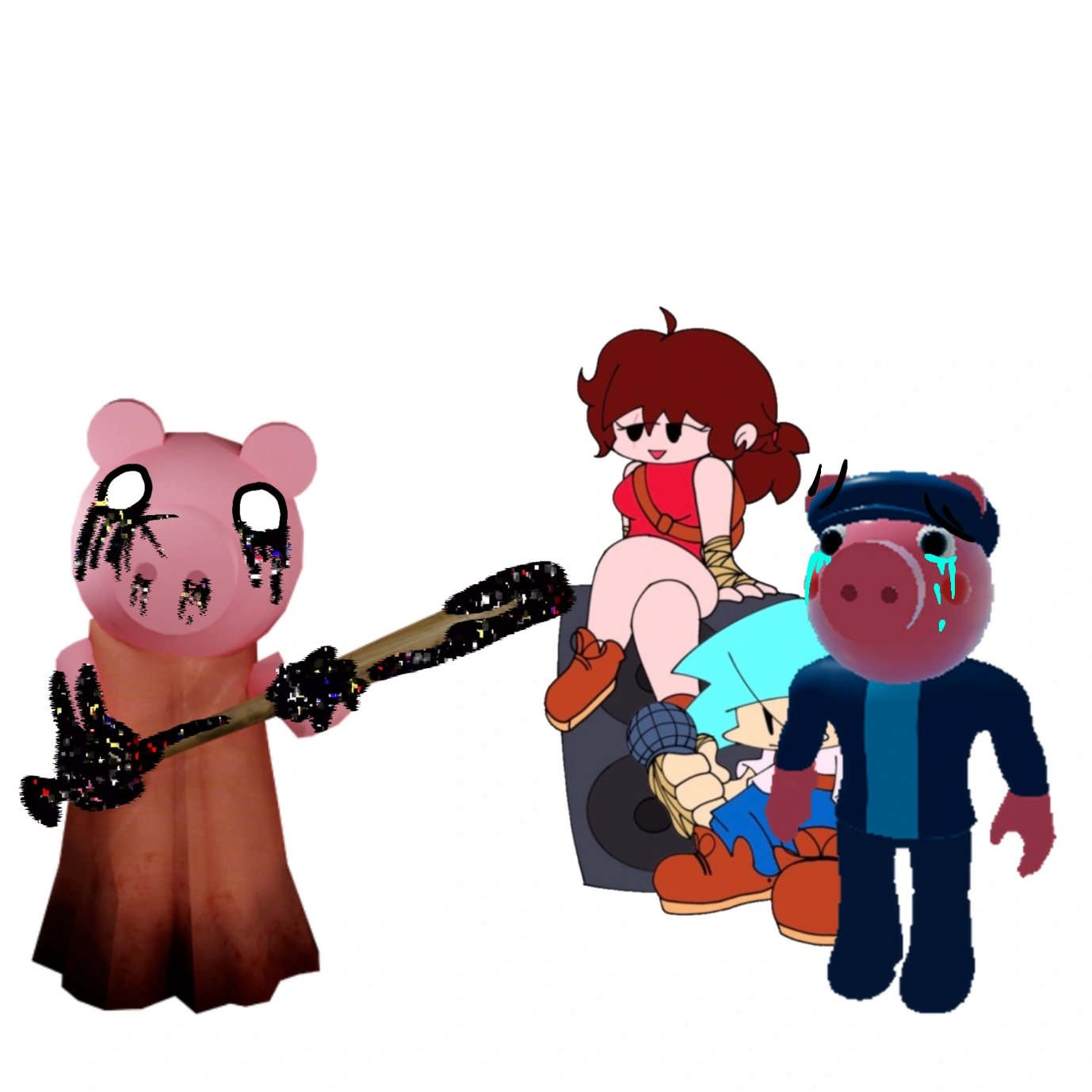 A really old Pibby piggy thing || Pork | Fandom