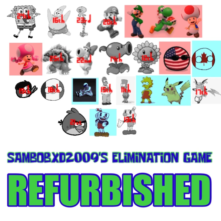 Sambo’s Elimination Game Refurbished: Round 15 | Fandom