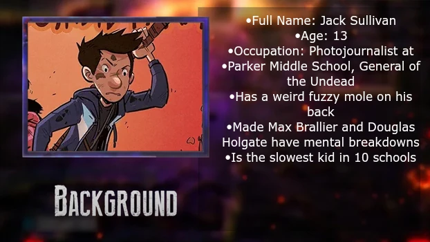 Book Jack Sullivan (The Last Kids on Earth) All Info Cards | Fandom
