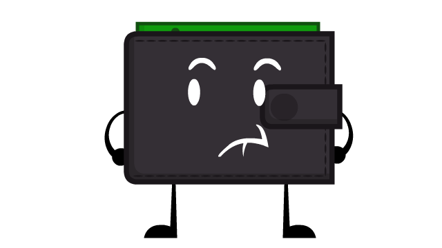 guys my new oc black wallet!!!! wallet ot's brother | Fandom