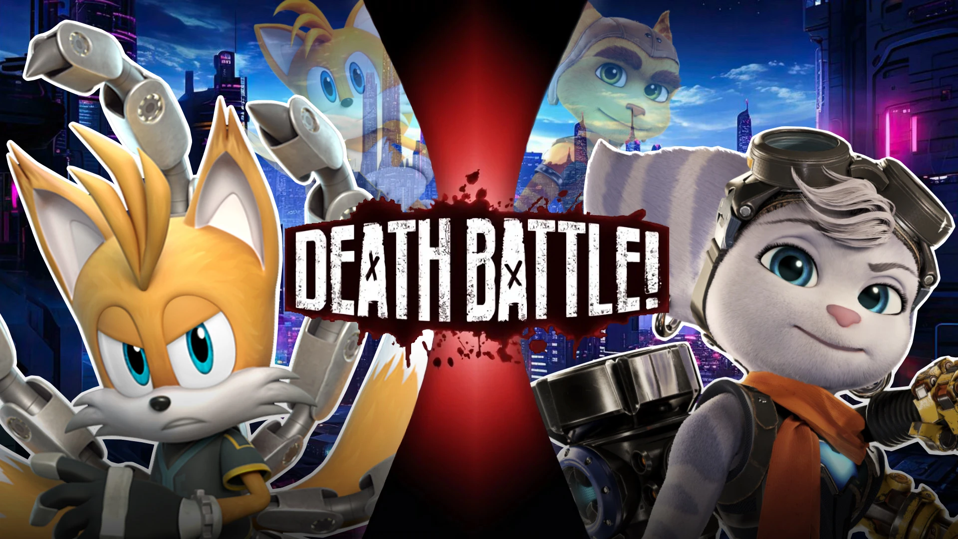 Nine VS Rivet (Sonic Prime VS Ratchet & Clank) | Fandom