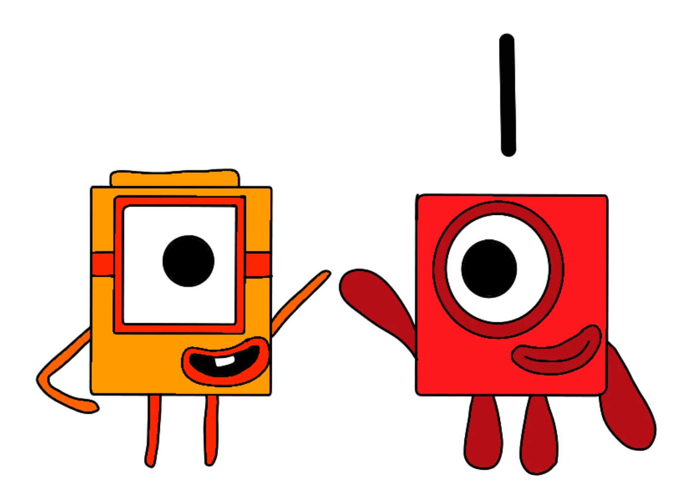 Numberblock One meets Numbercube One | Fandom