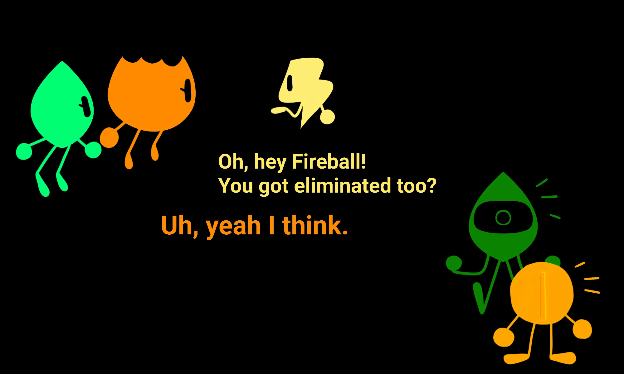 BFDI Horrorverse Competition Show Definitive Episode 1a - Lost in the ...