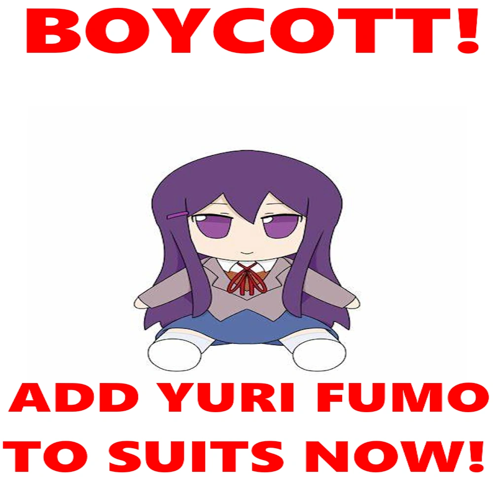 Yuri Fumo Suit Protest Event | Da Amazing Bunker Simulator Wiki | Fandom