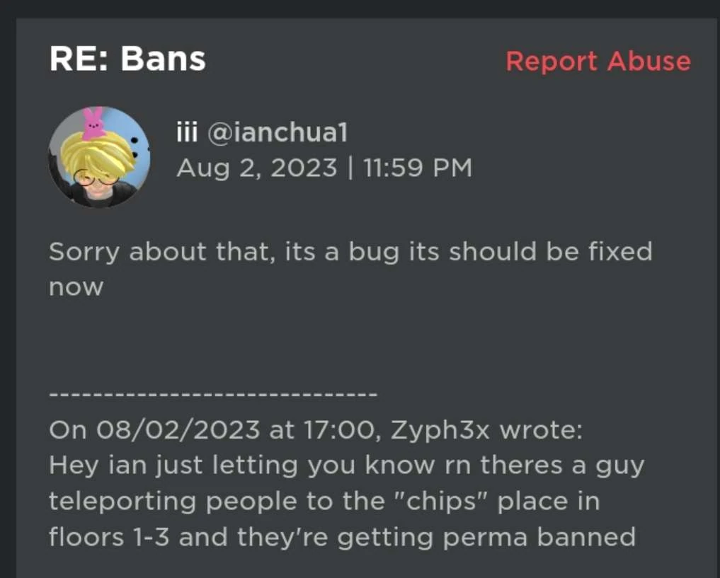 DABS Ban Incident | Da Amazing Bunker Simulator Wiki | Fandom
