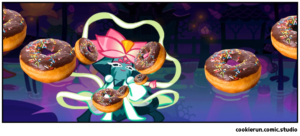 Lotus Donut Cookie | Da Donut Club Wiki | Fandom