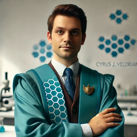 Prof. Cyrus J. Velorian | Da Evolushun Iz Reel Wiki | Fandom