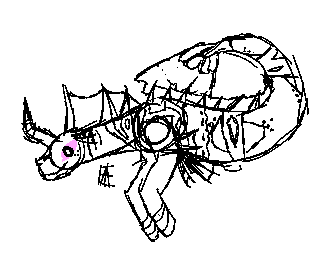 drawing random creatures till im good at it - day one | Fandom