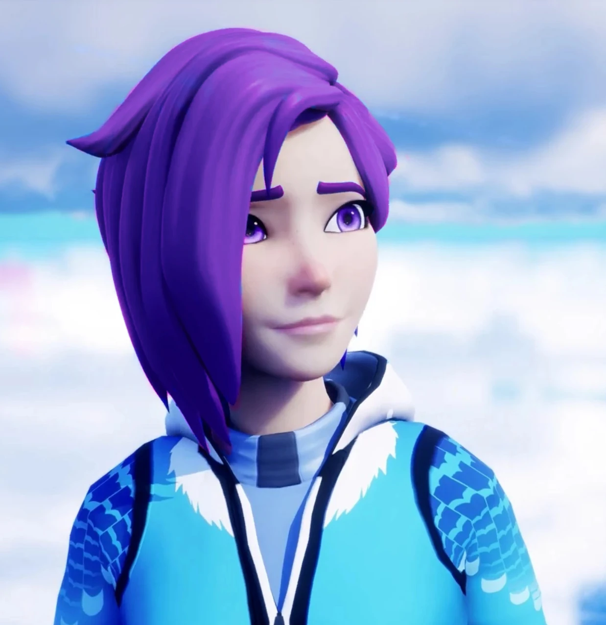 Meta Runner Tari With Purple Hair Cos Im Bored | Fandom