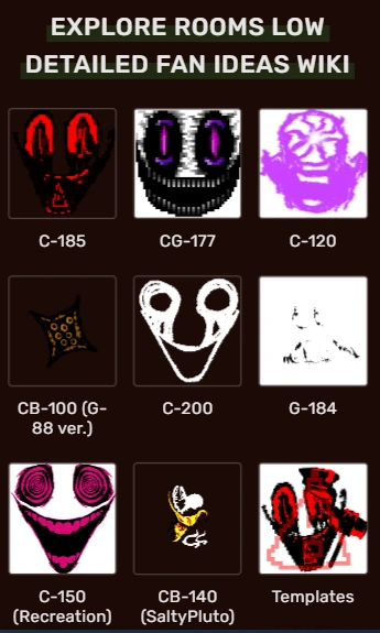 my page got on the explore rooms low detailed fan ideas wiki list ...