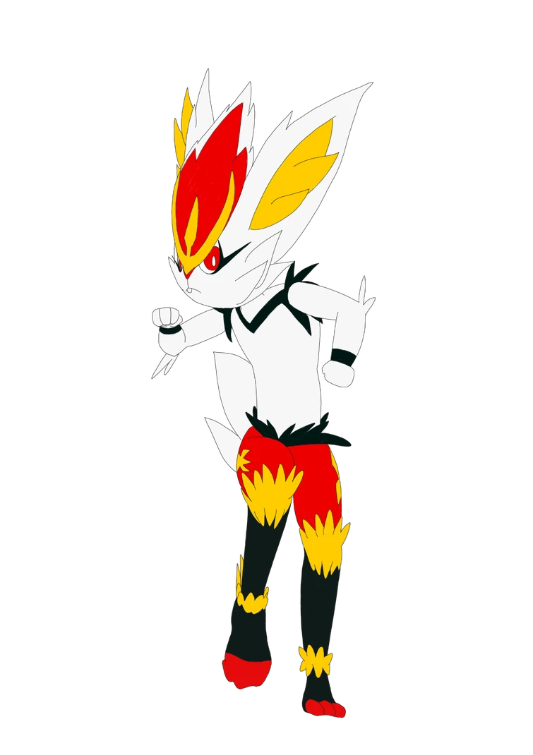 Render of my Mega Cinderace for someone on Deviantart | Fandom