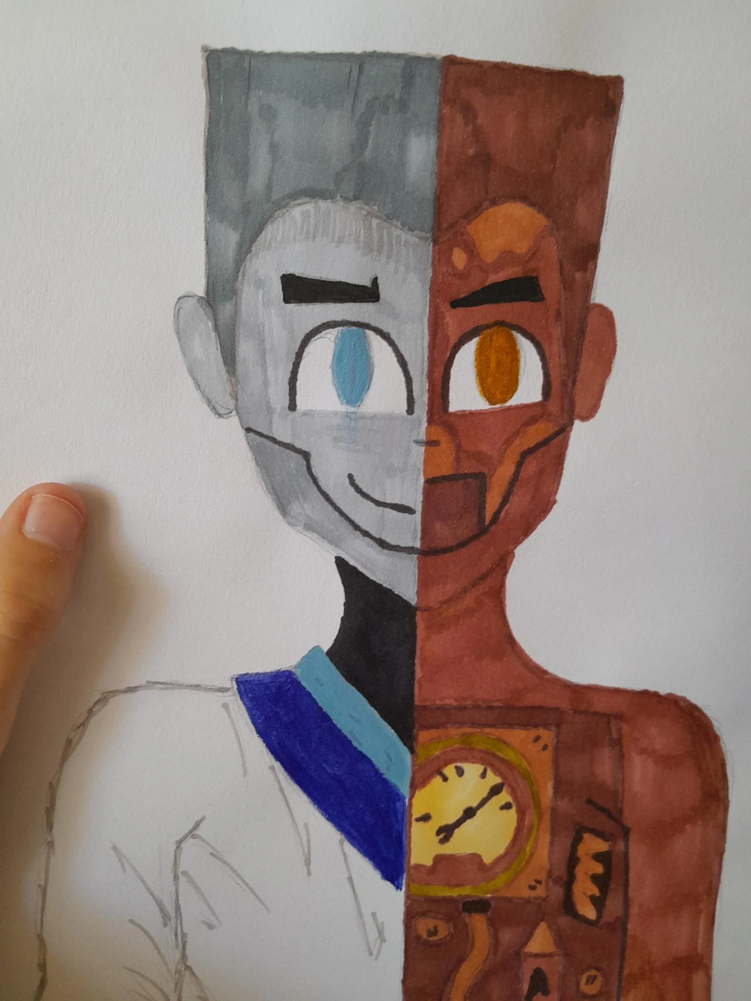 Echo Zane and Zane drawing | Fandom