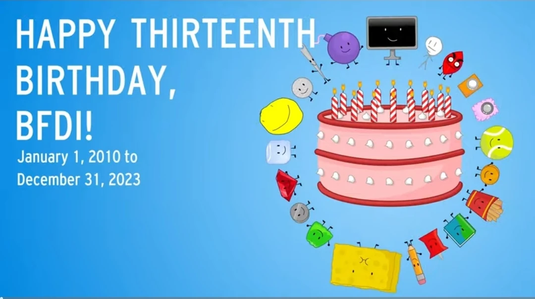 I luv how BFDI has such a perfect birthday | Fandom