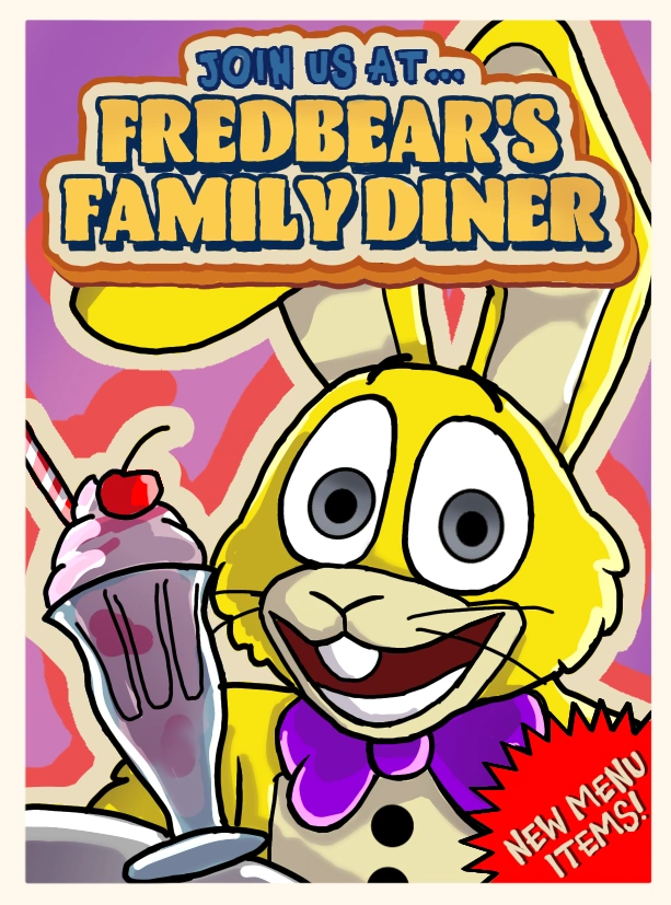 Retro Spring Bonnie poster in my art style | Fandom