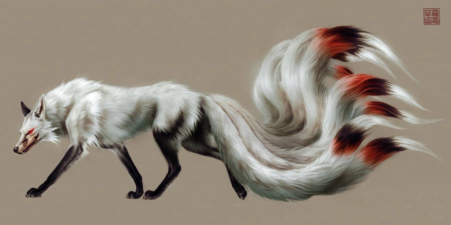 Btw this is ҜΔ𝓛℣Ī𝐒's actual true form. kitsune guy | Fandom