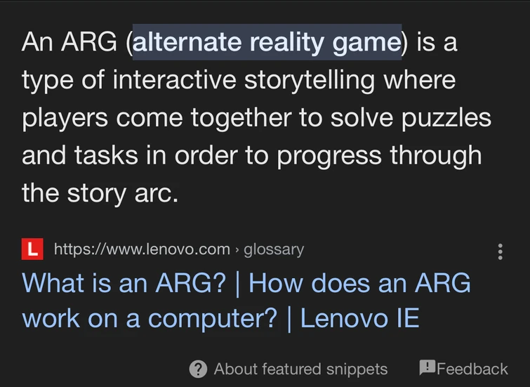 Should I do a Wiki ARG? | Fandom