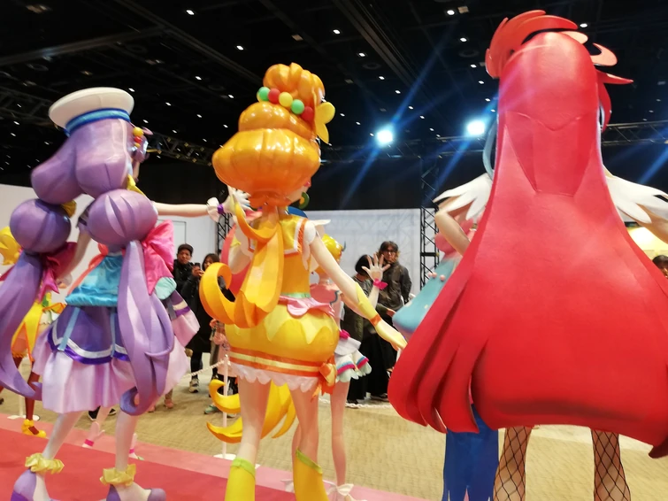 【All Pretty Cure Exhibition Yokohama】Life-size mannequins of PreCure ...