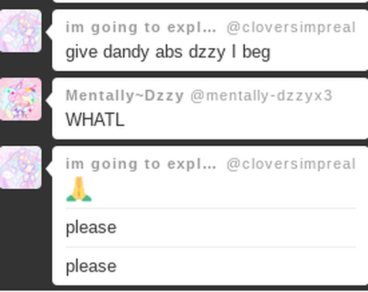 Ok dandy kisser-💔💔💔💔💔 Clam down💔💔💔 | Fandom