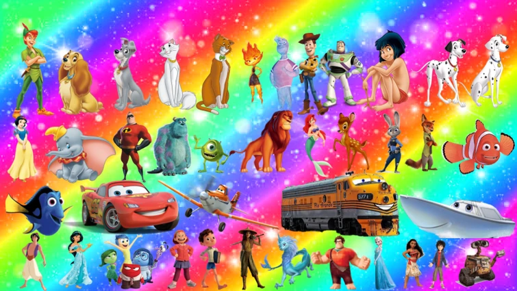 Every single Disney/Pixar hero/heroine character | Fandom