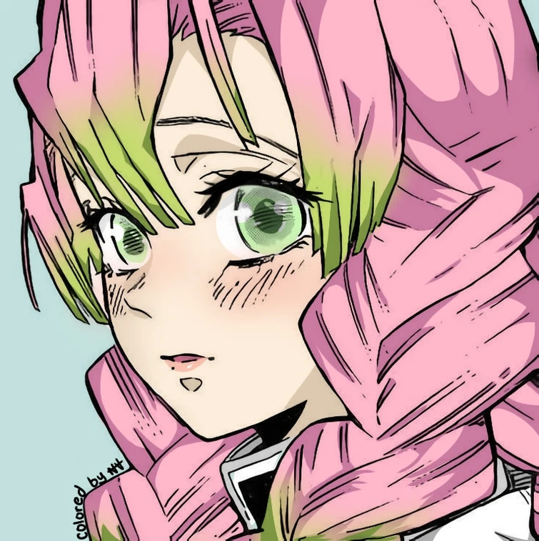 mitsuri manga coloring | Fandom