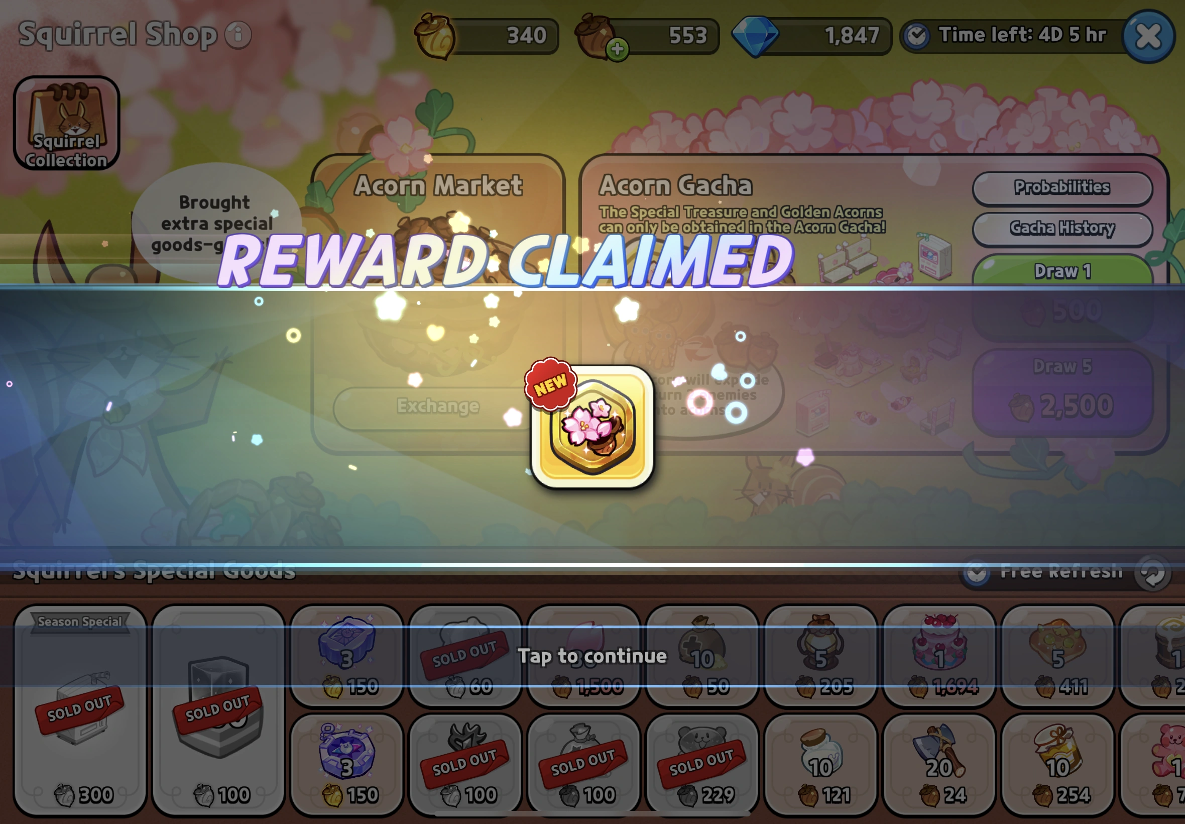 Is blossoming acorn bomb treasure good? | Fandom
