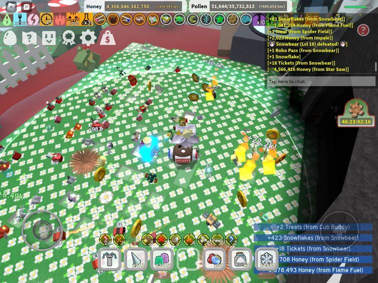 lvl 18 snowbear defeated as a lvl 15 red hive! | Fandom