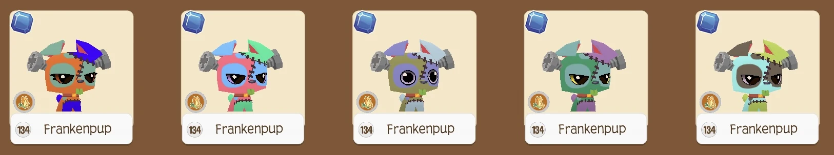 Results of 71 frankenpup token hatch!!! READ BELOW FOR OFFERING DETAILS ...