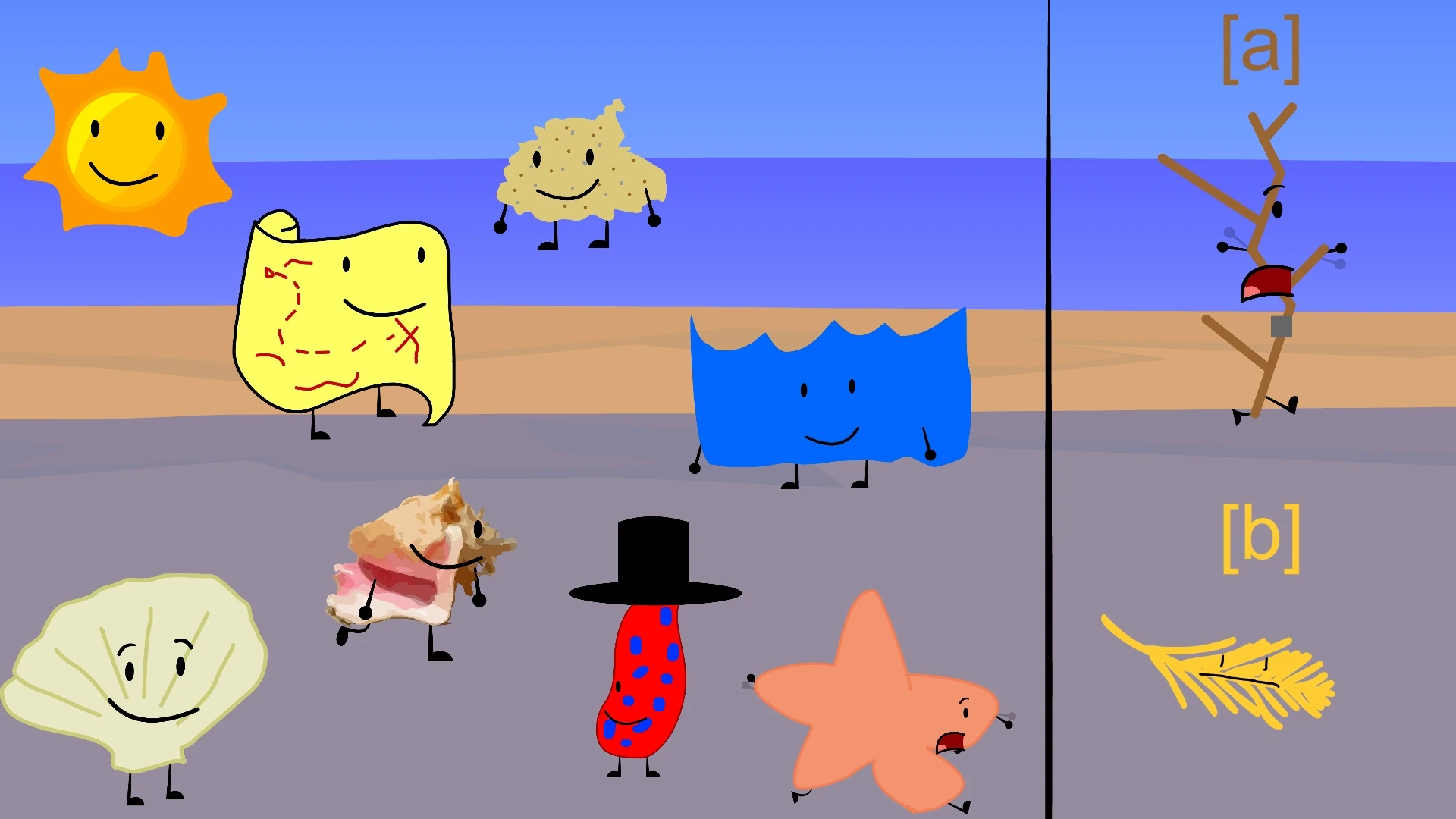 bfdi mini: beach 1 🥹 | Fandom