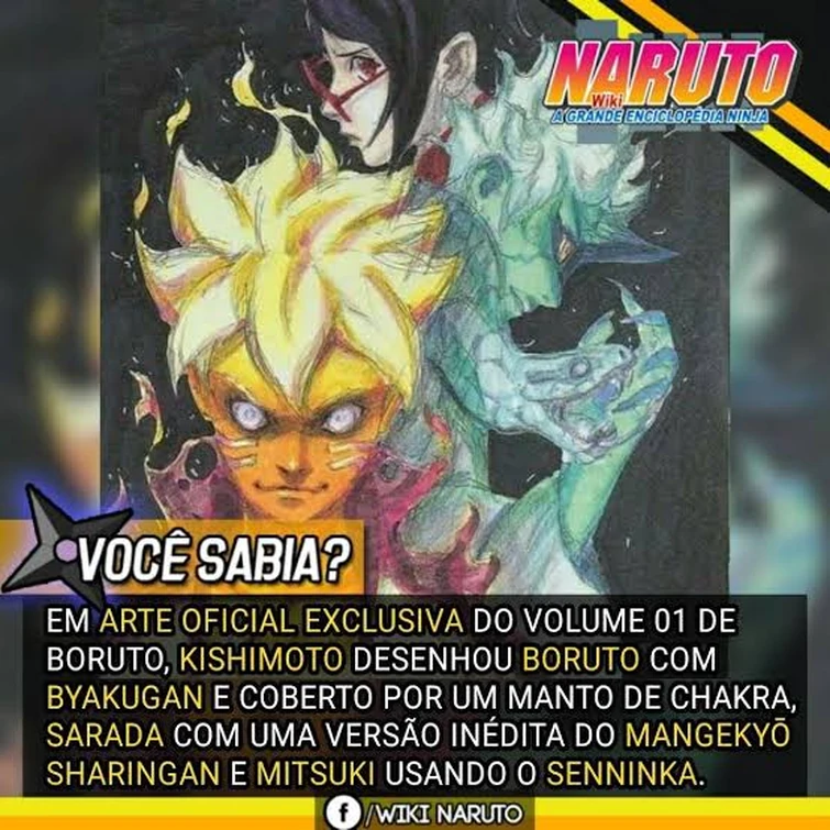 Boruto não vai ter o Jougan no Mangá | Fandom