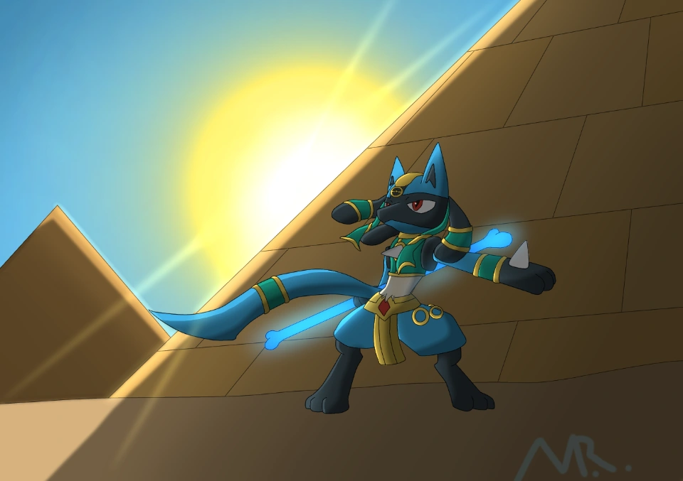 some Ruins Style Lucario art | Fandom