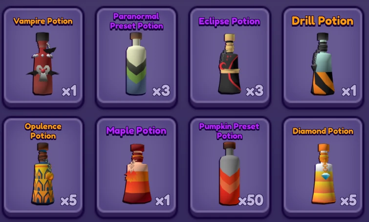 Trading 5 Diamond and Opulence Element Potions | Fandom
