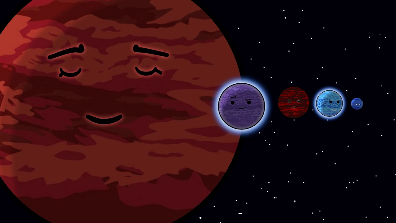 size comparison of the Rogue Planets from biggest to smallest | Fandom