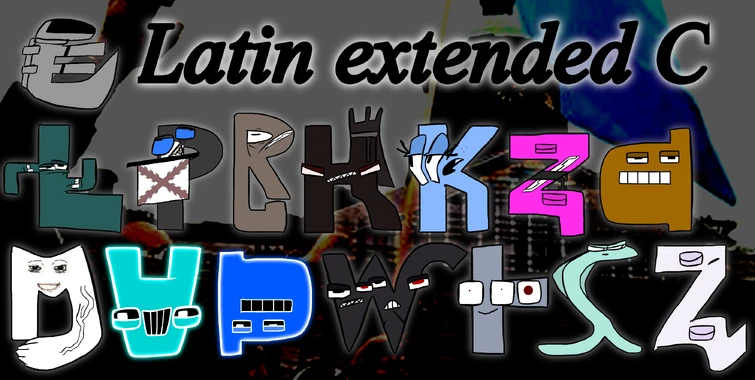 I redesigned latin extended C | Fandom