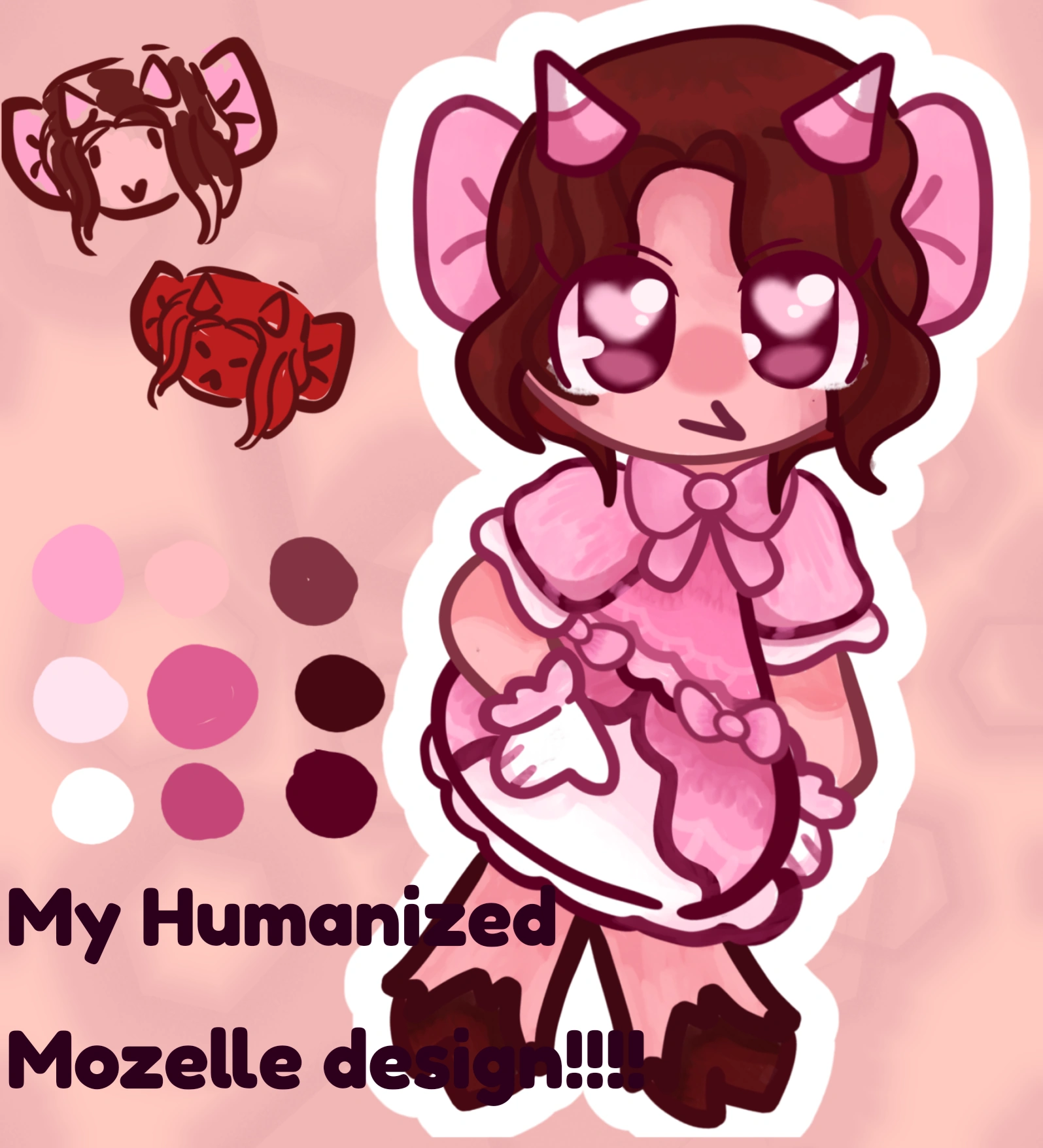 Lookie it's Humanized Mozelle ( also have the color pallette and ...