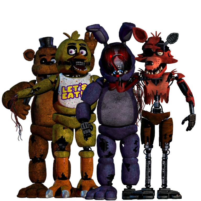 Withered classic animatronics | Fandom