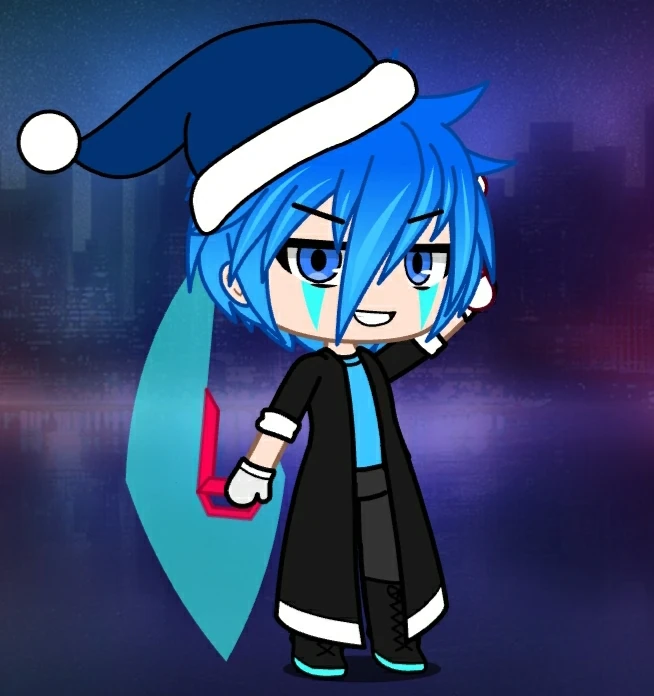 I made Candy Cane Cyko in Gacha Club. | Fandom