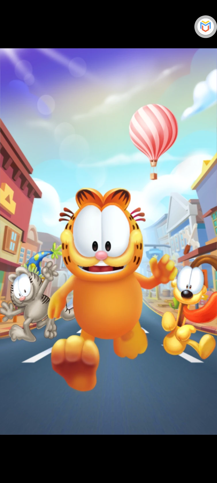 Here proof this screenshot beta version of Garfield RUSH | Fandom