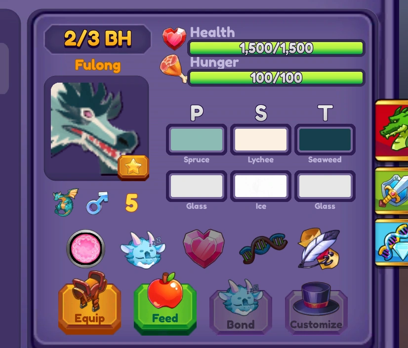 Swapping a blistering waves fulong for a different themed fulong ...