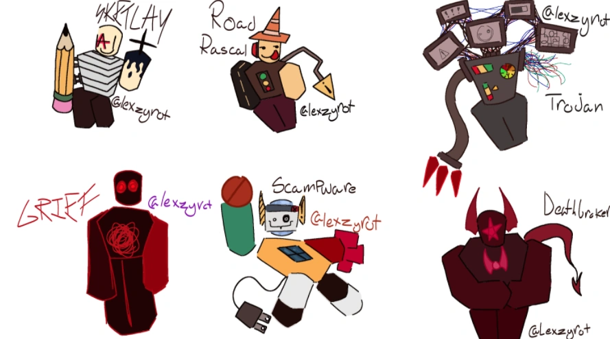 Asym game idea that I'll most likely work on (art!!!) | Fandom