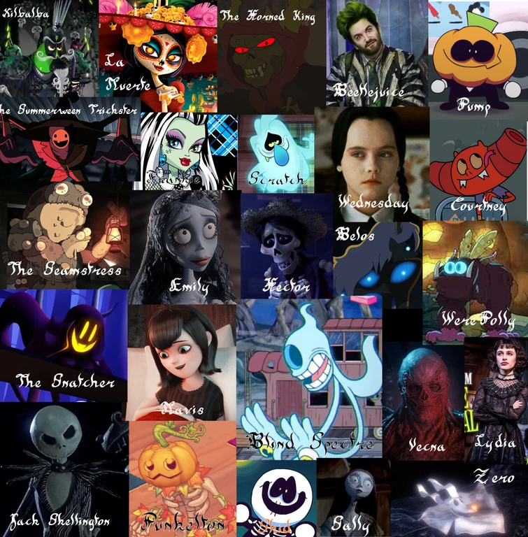 Suggest Characters for a Halloween themed Character X'ing | Fandom