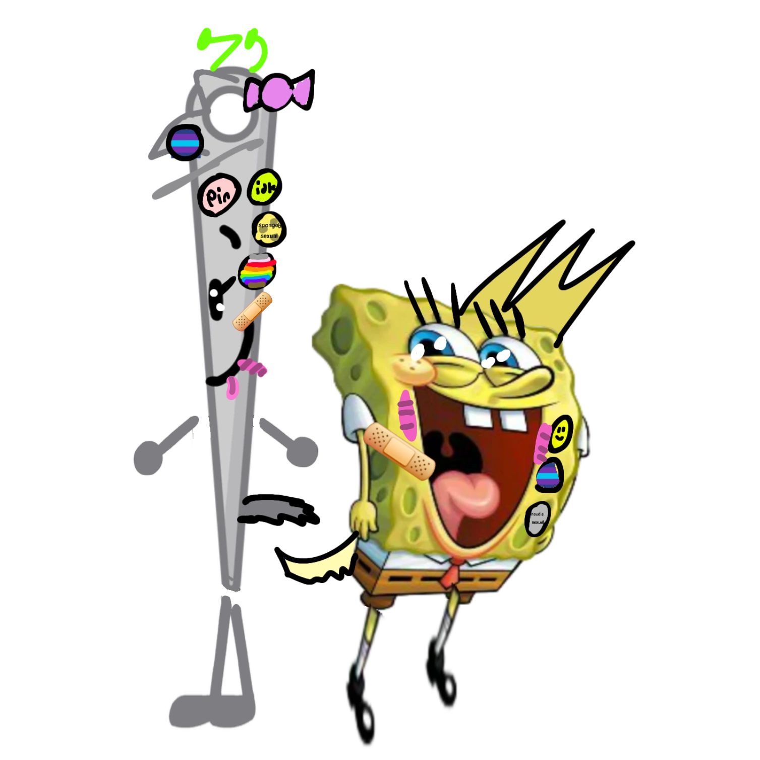 My Zilly Spongebob X Needle Remake!!! >_