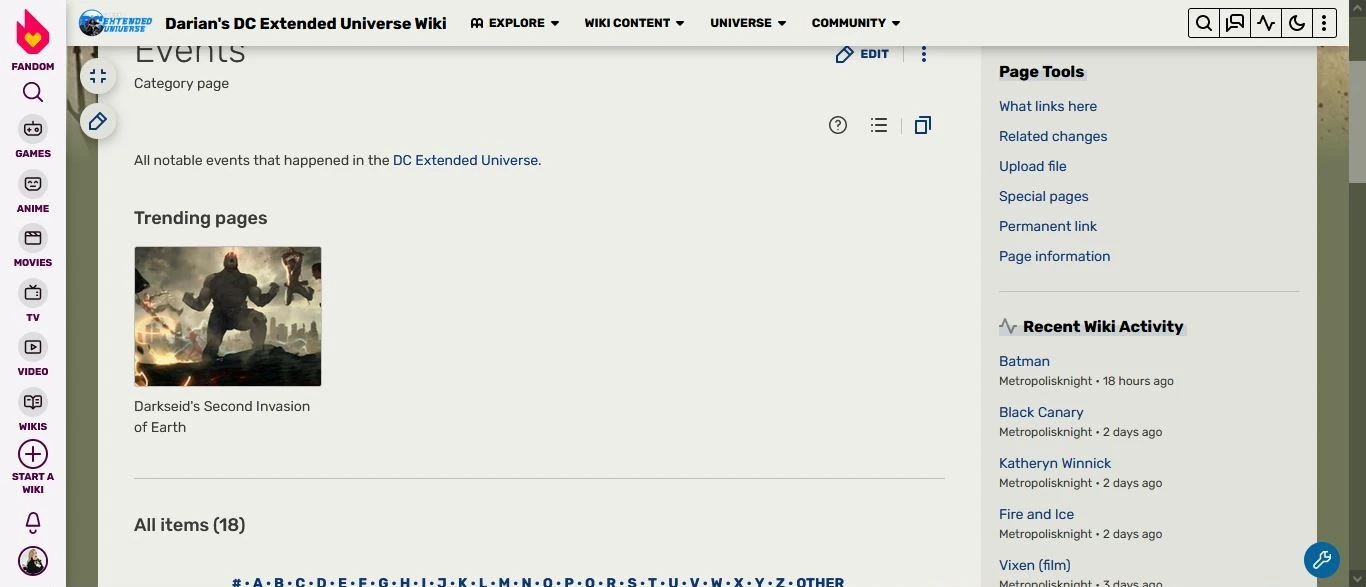 Is there any way to have the trending pages on categories always show 8 ...