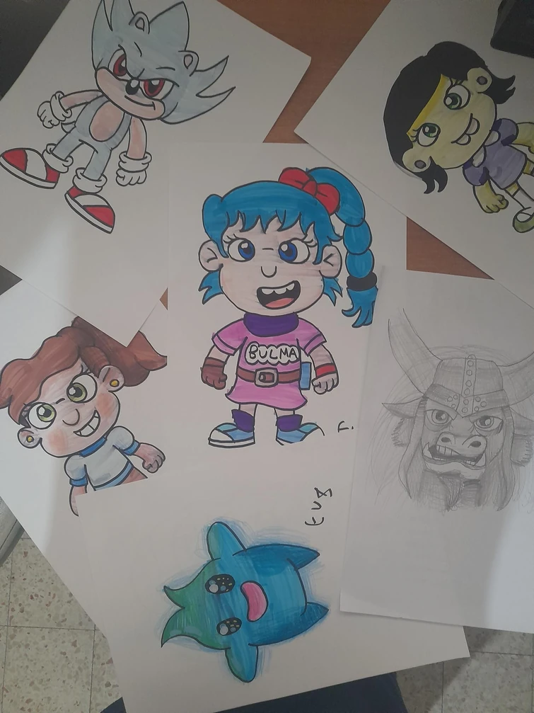 My drawing of Bulma | Fandom