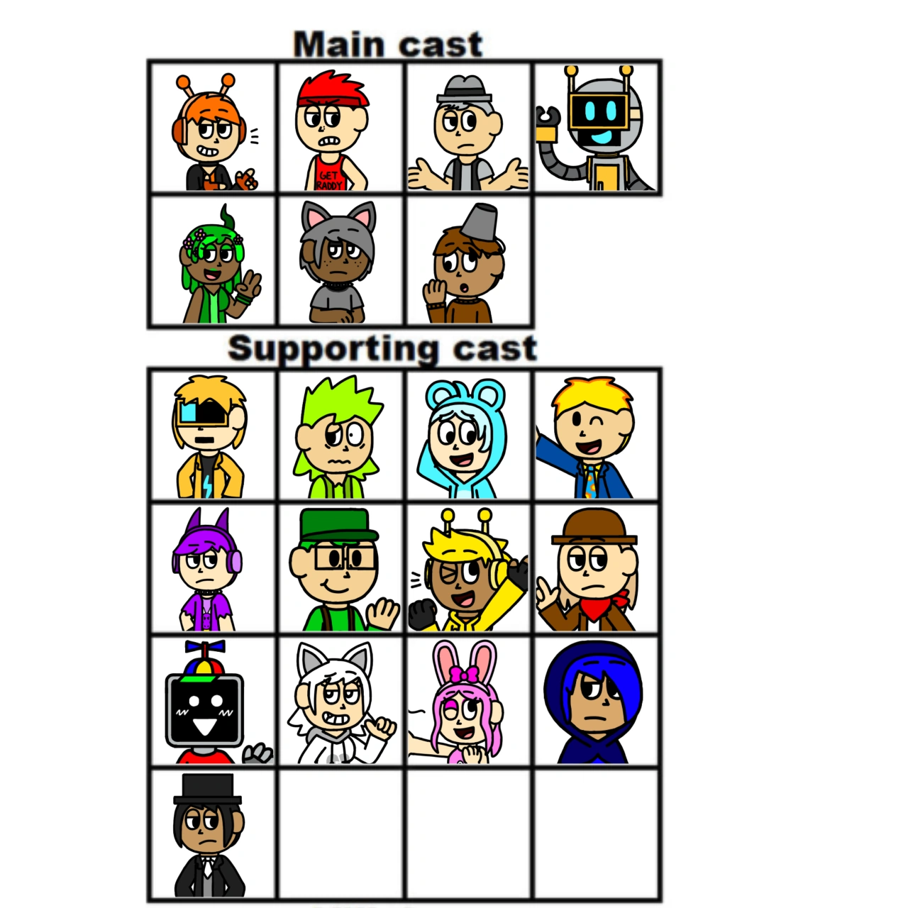 Tigeressbird324 humanized sprunki if it was a cartoon network series ...