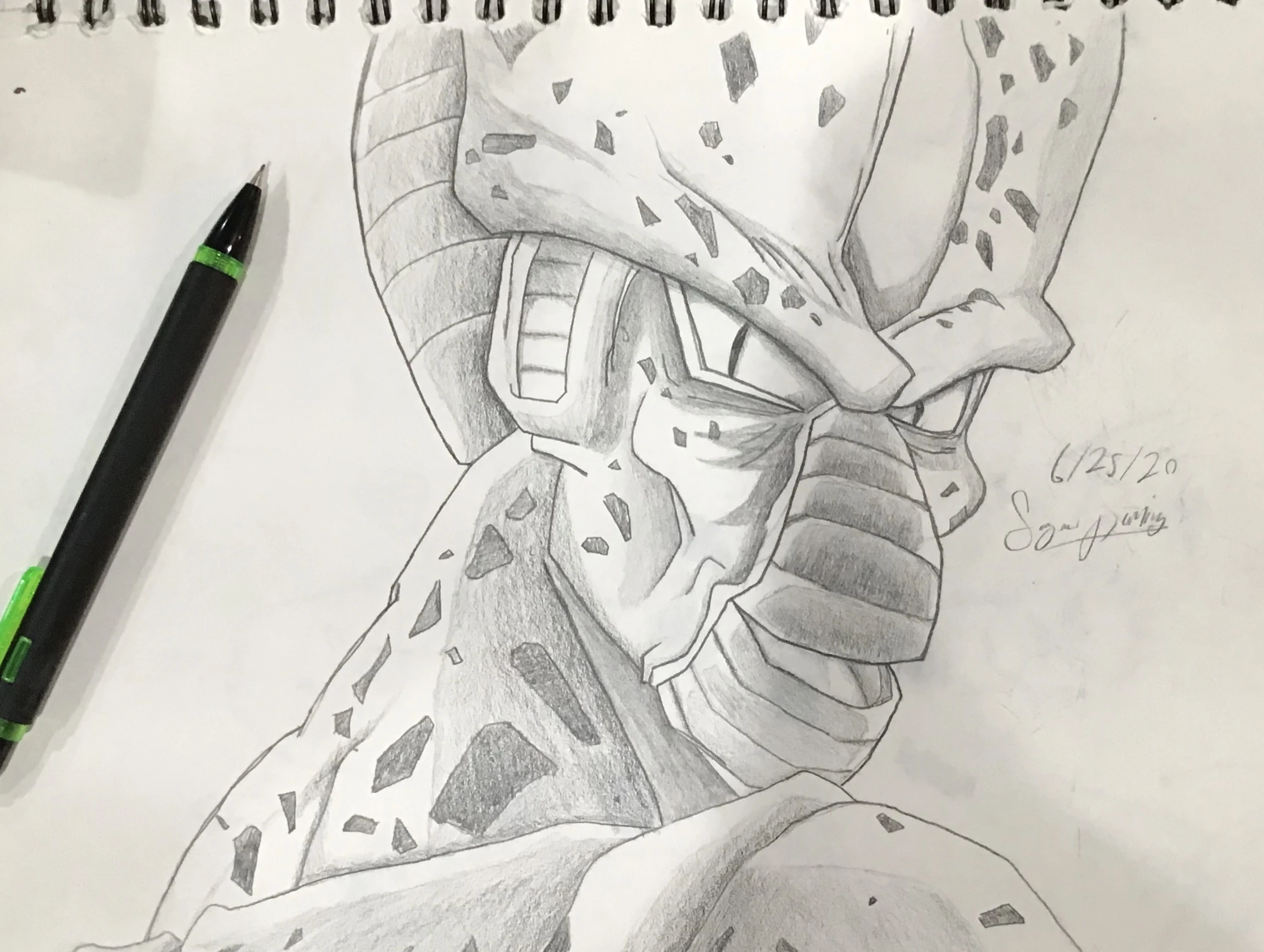 Hey guys I made a new imperfect cell drawing Kind of sloppy tho..😄 hope ...