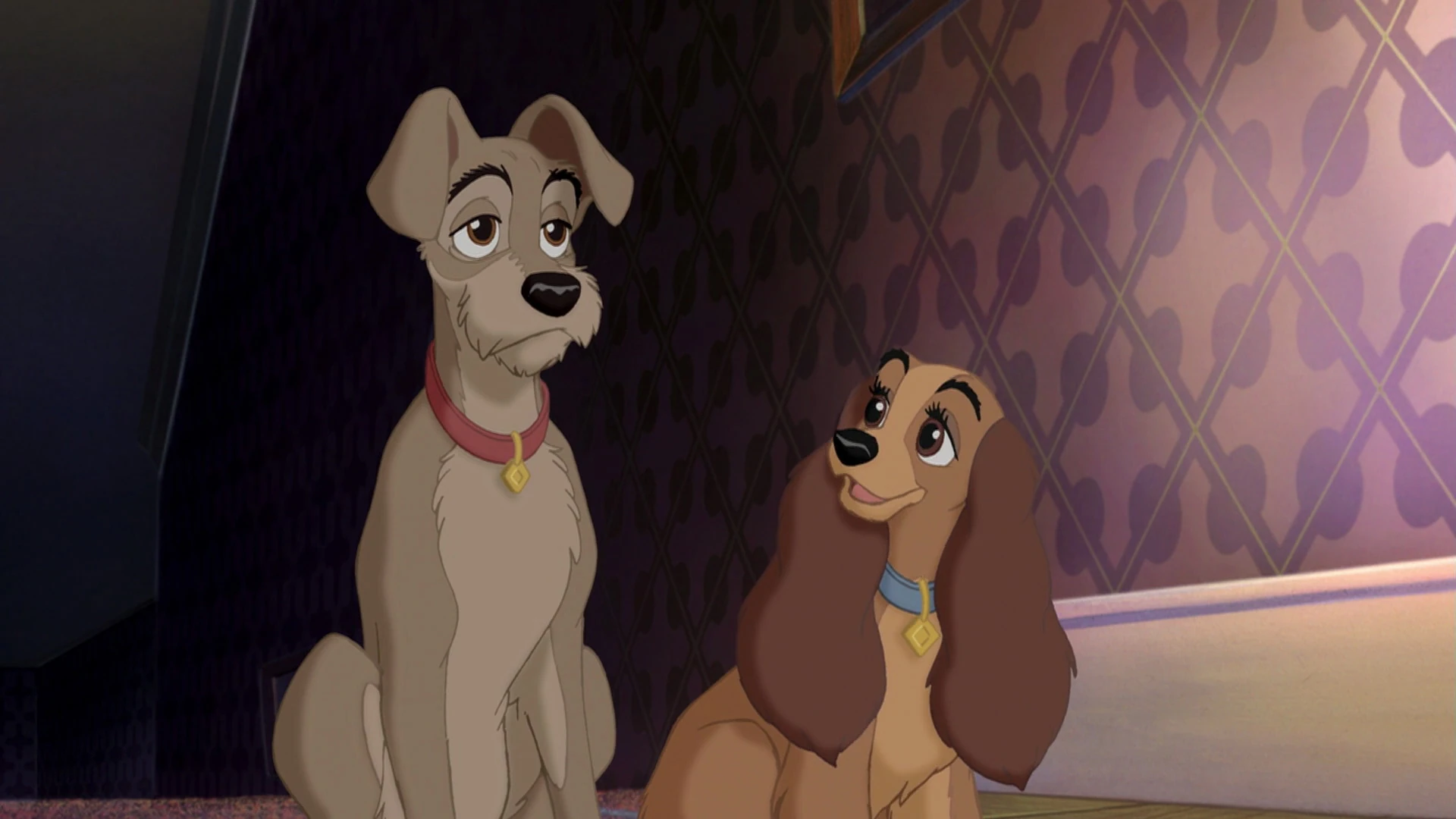 What if characters from Lady and the Tramp and 101 Dalmatians appeared ...