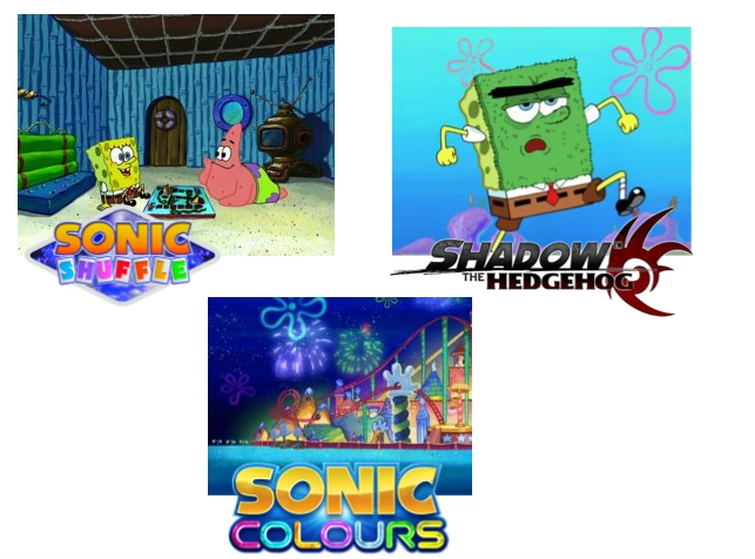 Sonic games portrayed by SpongeBob | Fandom